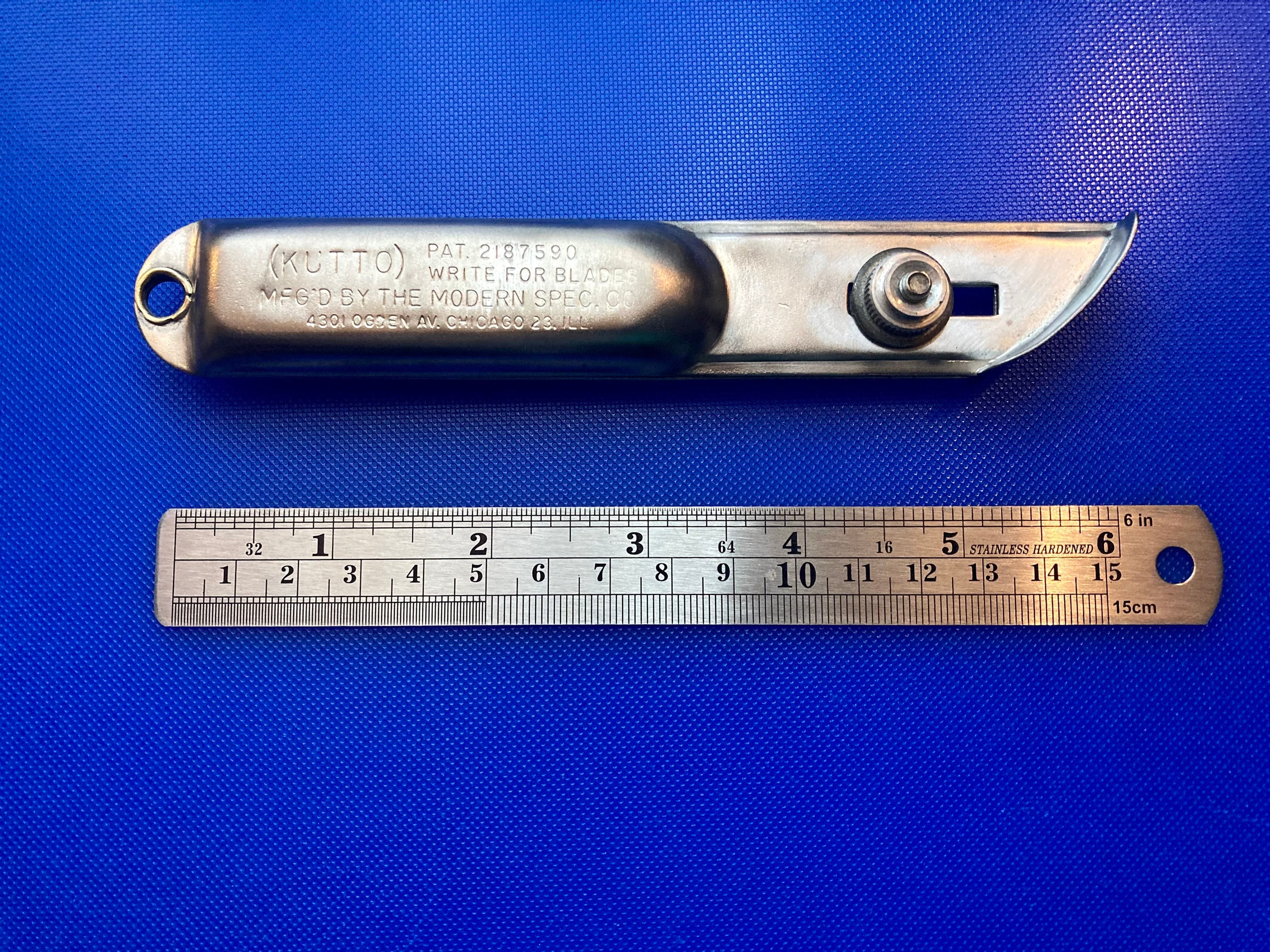 Vintage Kutto Utility Knife - Etsy