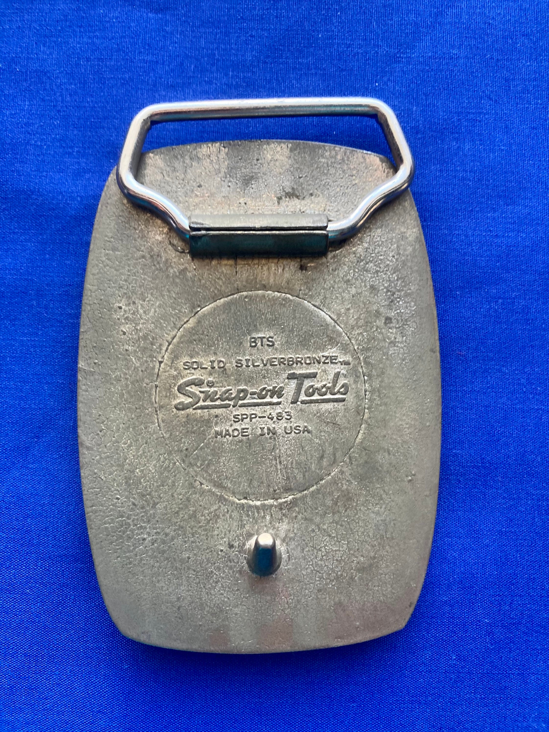 Snap on 60th Anniversary Belt Buckle | Etsy