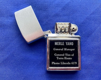 1950s Mastercraft Lighter With Britainaire/samuel Starobin Advertising ...