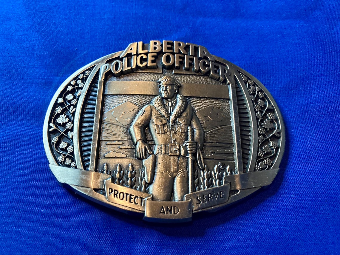 Police Officer Belt Buckle | Etsy