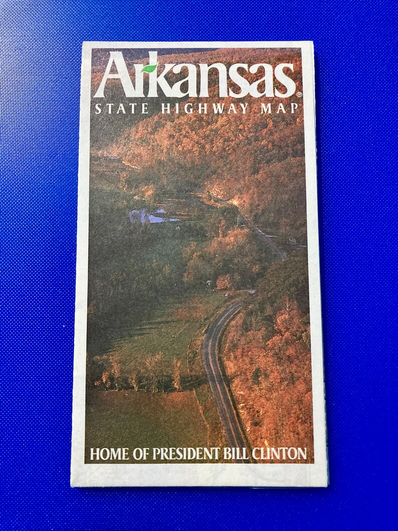 Arkansas State Highways Map - Etsy