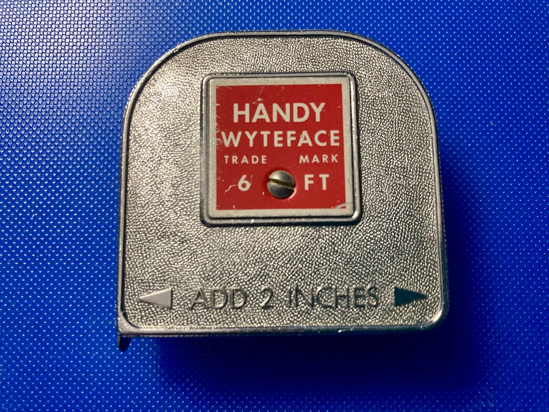 Handy Wyteface 6ft Tape Measure - Etsy