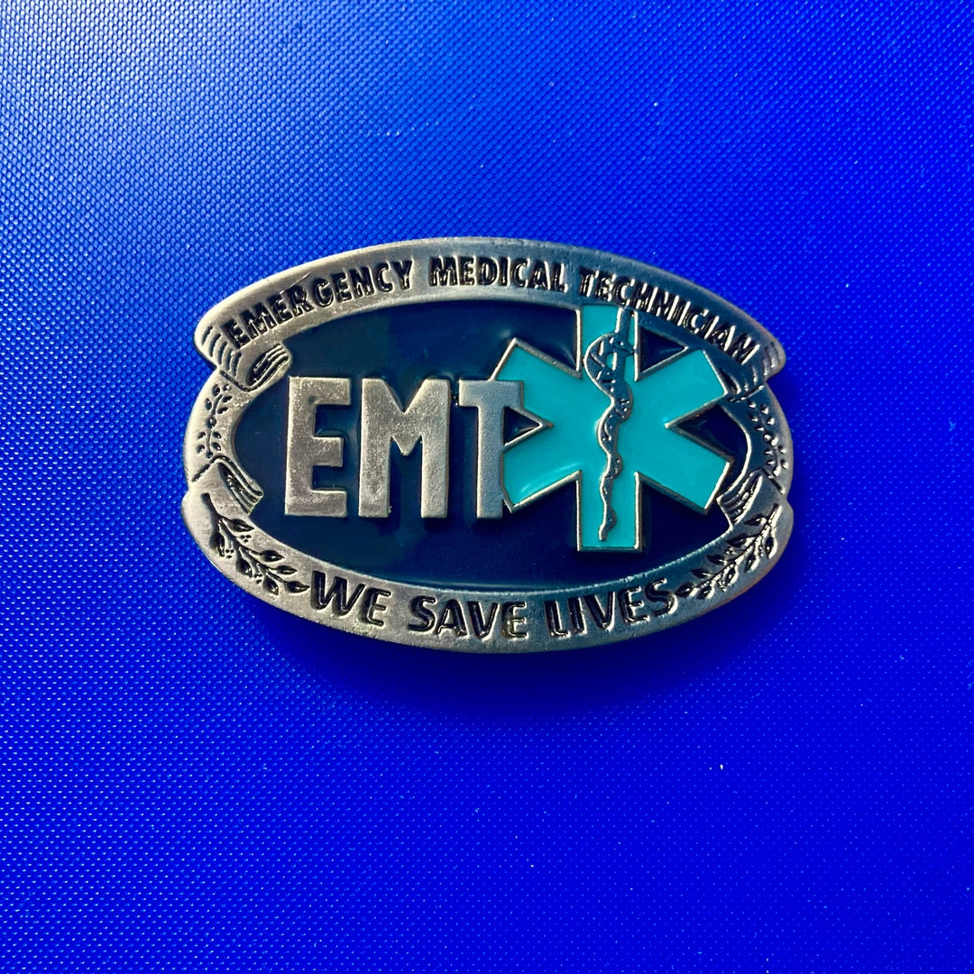 EMT Belt Buckle - Etsy