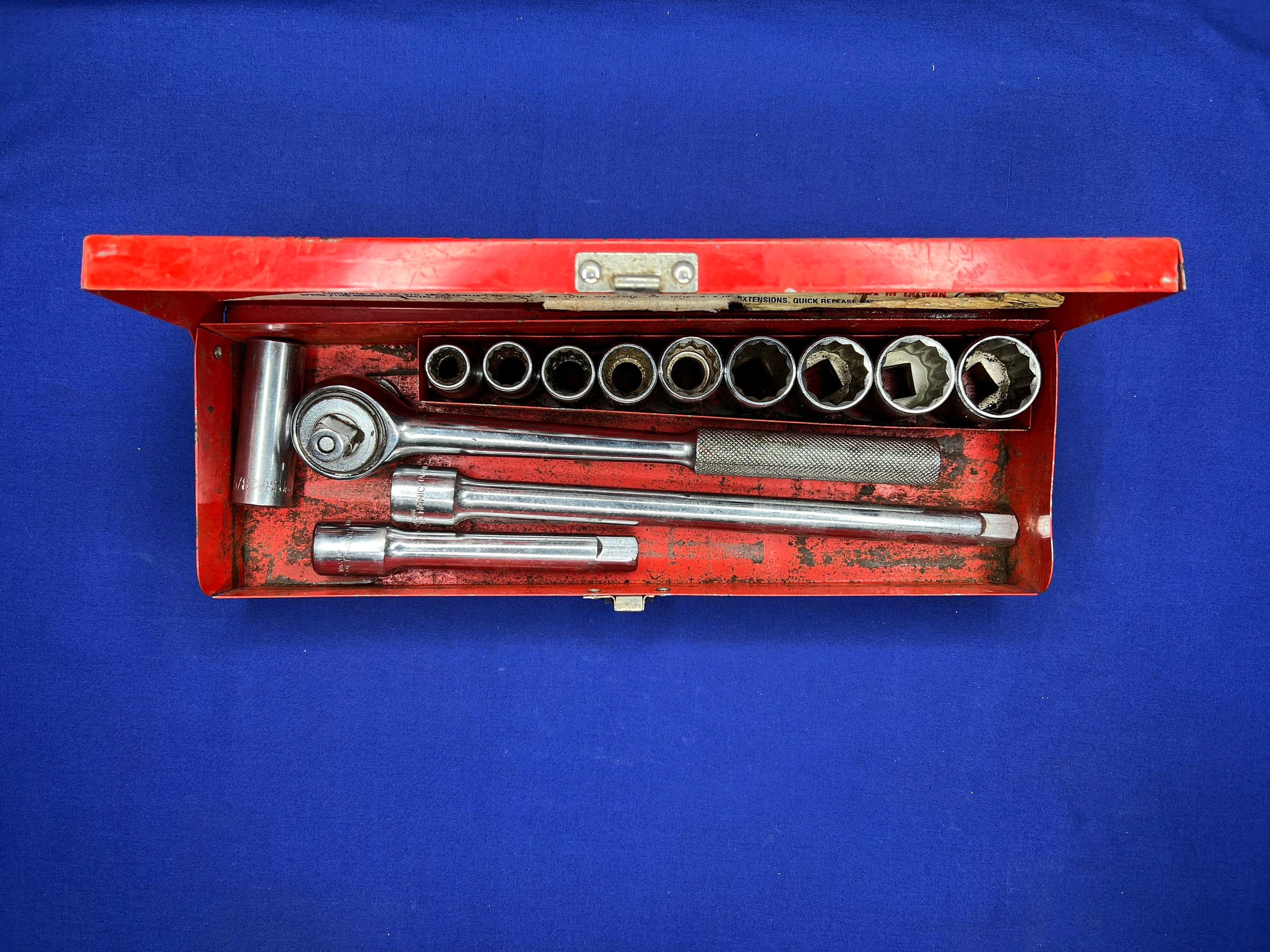 Master Mechanic 1/2 Drive Socket Set - Etsy
