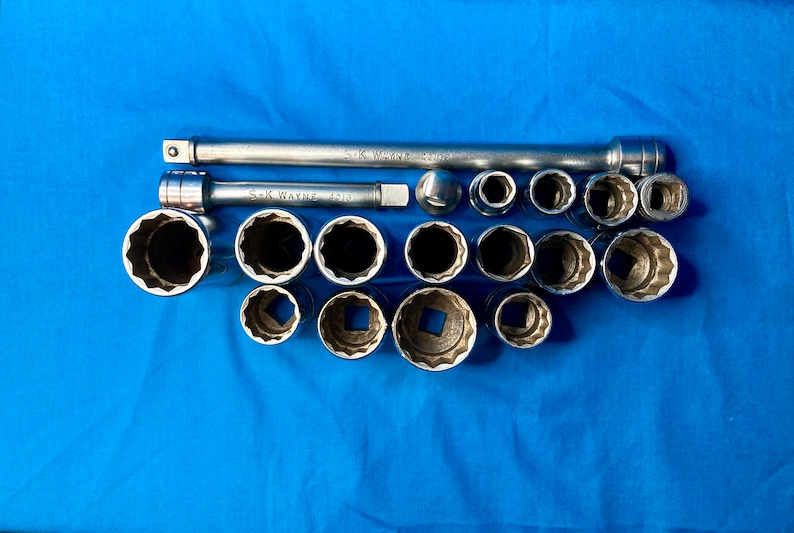 SK Wayne Socket Set 1/2 Drive - Etsy