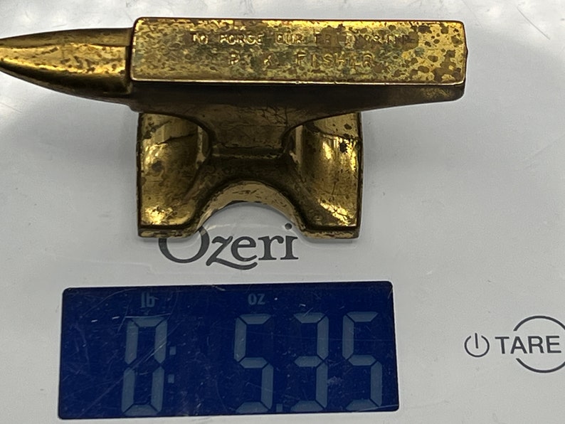 Vintage Mini Anvil - Etsy