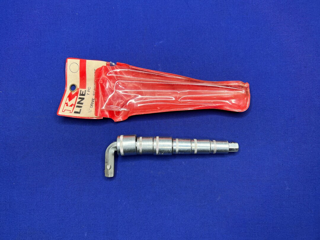 Vintage K Line Socket Set 7 Pc 3/8 Drive - Etsy