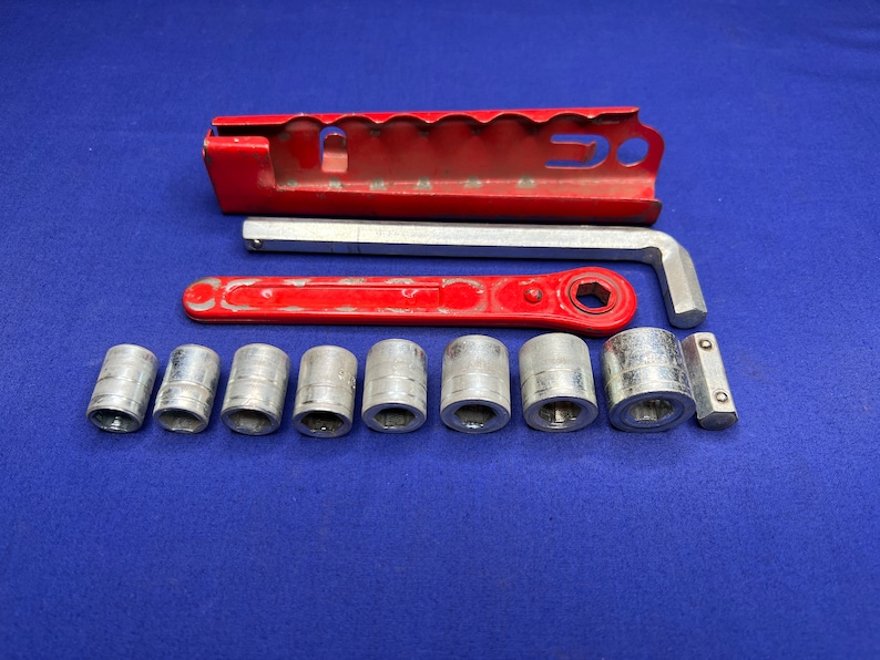 Vintage Socket Set Made in Japan - Etsy