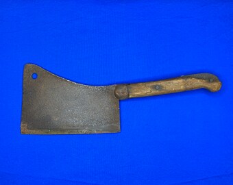 Antique Meat Cleaver | Etsy