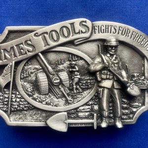 Ames Tools Belt Buckle Fight for Freedom - Etsy