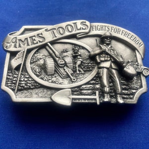 Ames Tools Belt Buckle Fight for Freedom - Etsy