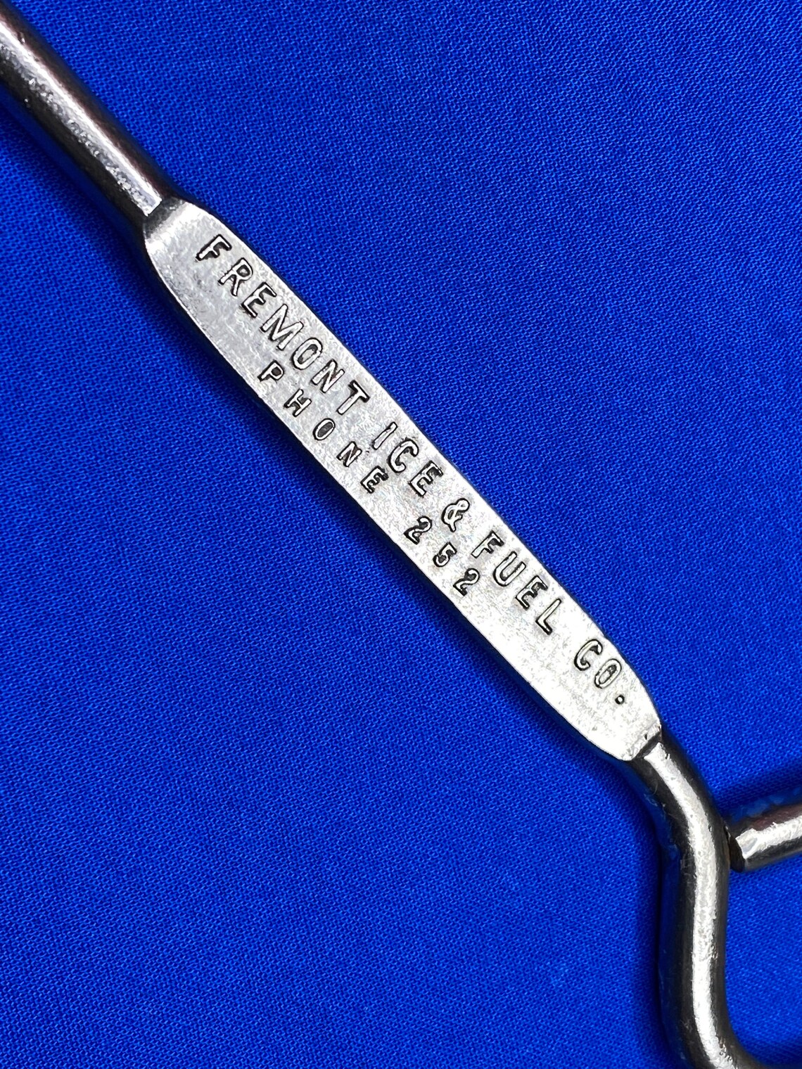 Vintage Advertising Ice Pick Fremont Ice and Fuel Co - Etsy