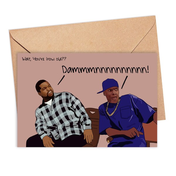 Friday Birthday Card - Etsy