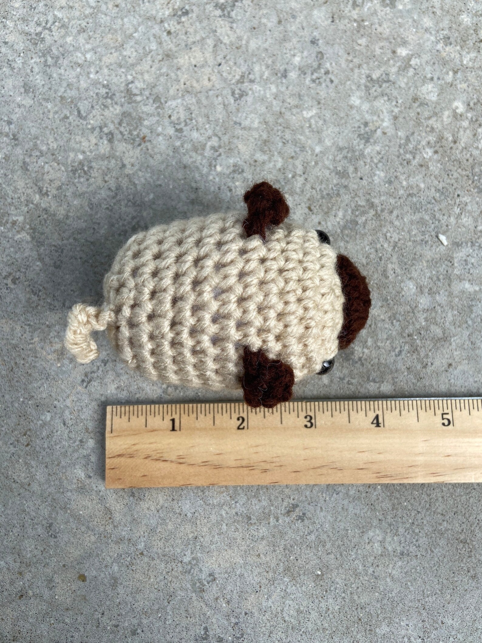 Crochet Pug Amigurumi Pug Crochet Animal Pug Plushie | Etsy