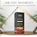AHU Natural Instant Black Hair Dye Shampoo - Etsy