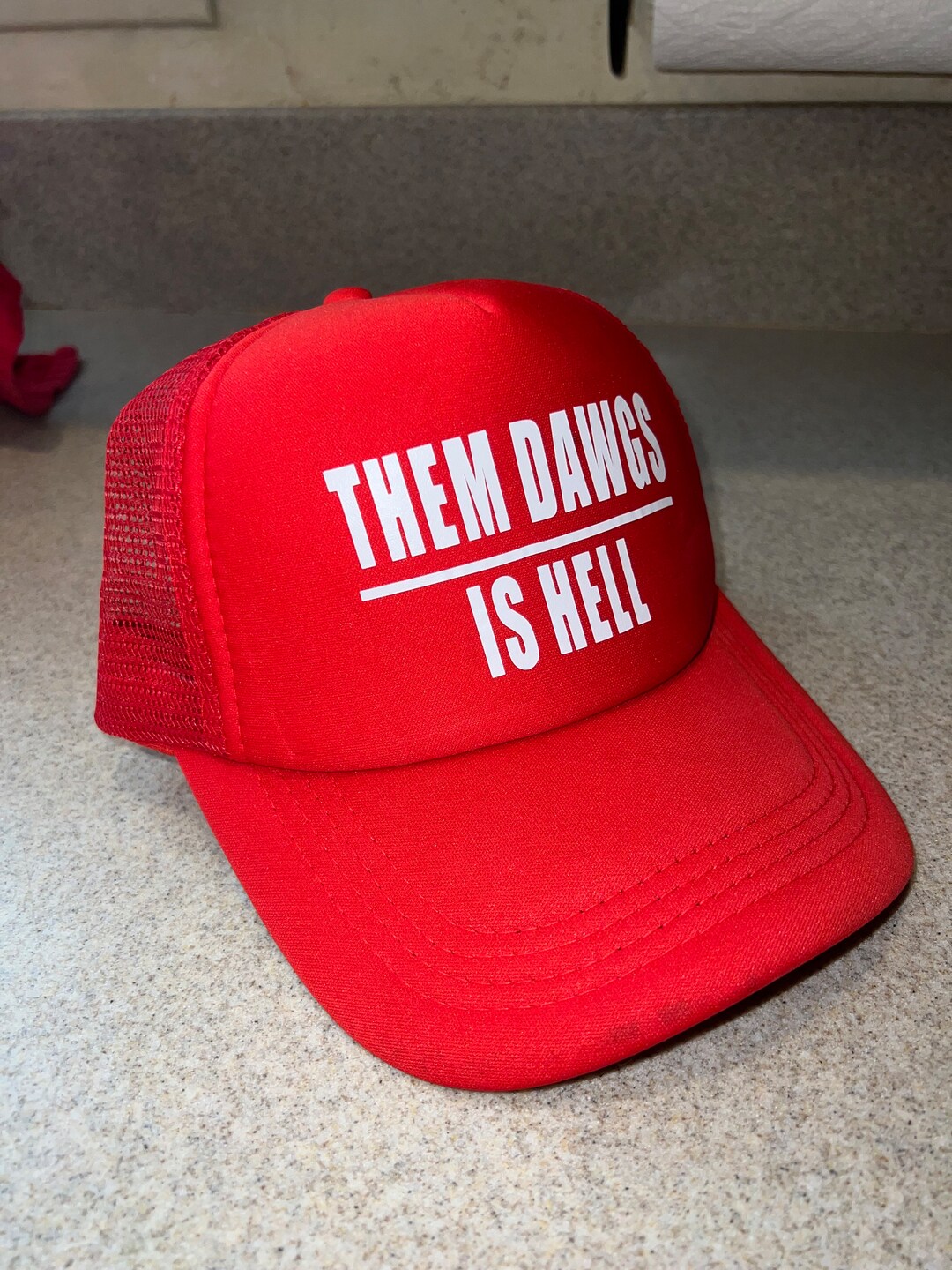 Them Dawgs is Hell Trucker Hat - UGA - Bulldogs - Etsy