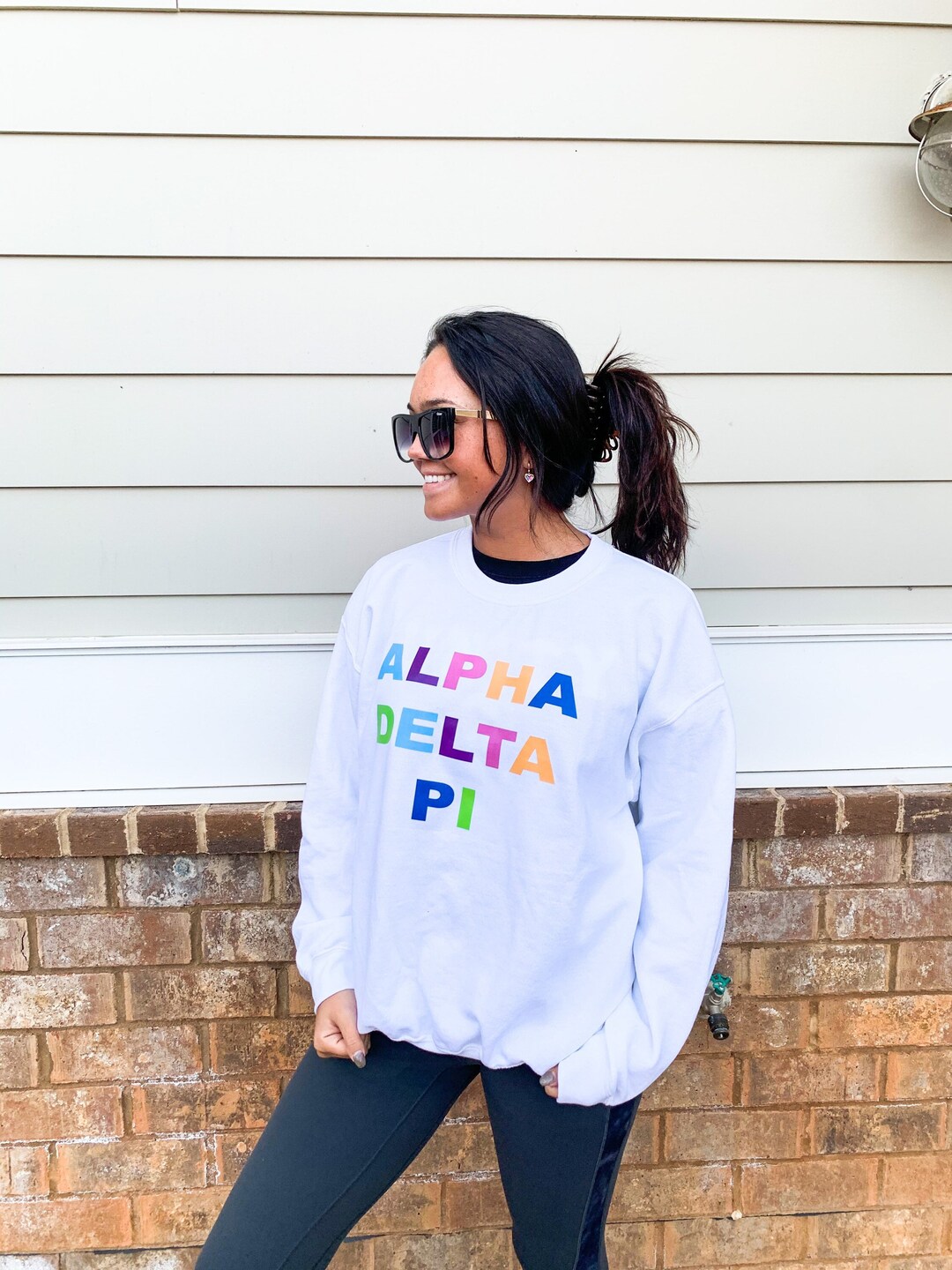 Adpi T-shirt or Sweatshirt Alpha Delta Pi - Etsy