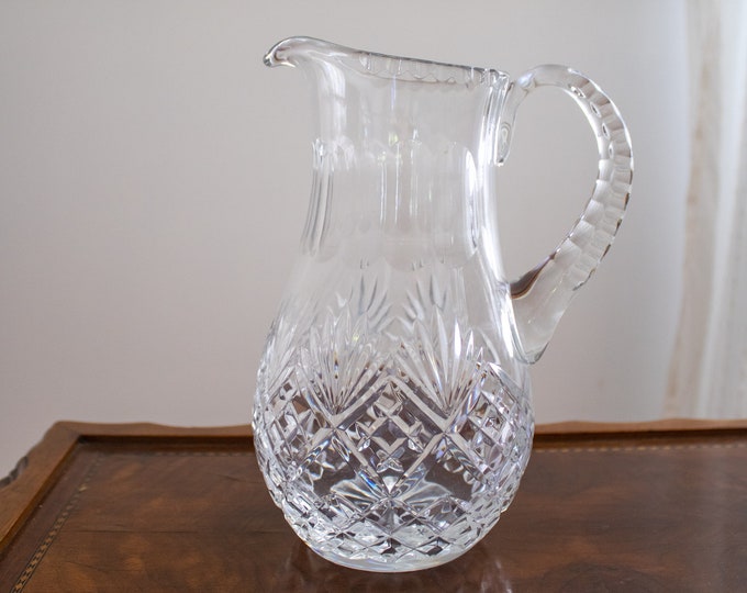 Waterford Crystal Pitcher, Ludlow Pattern, Elegant Wedding Gift - Etsy