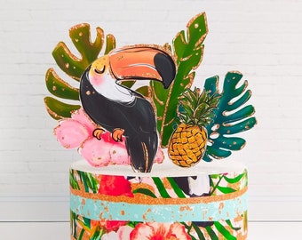 Parrot Cake Topper | Etsy