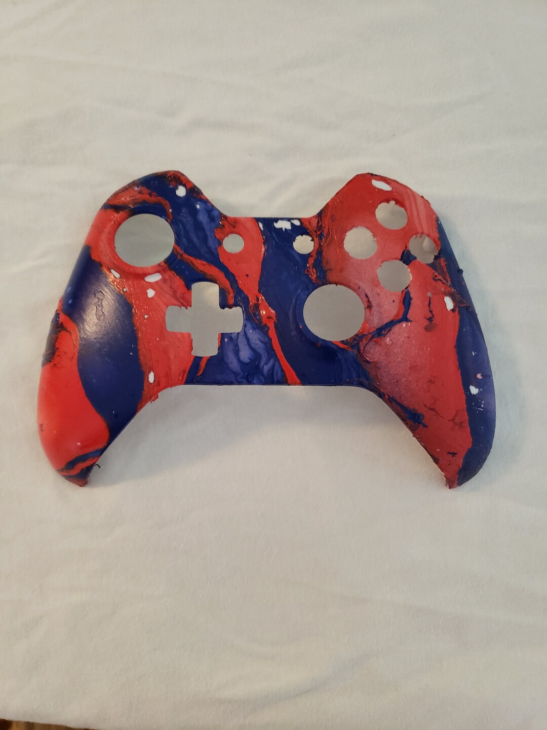 Hydro Dipped Xbox One Controller Front Shell blue, Red - Etsy