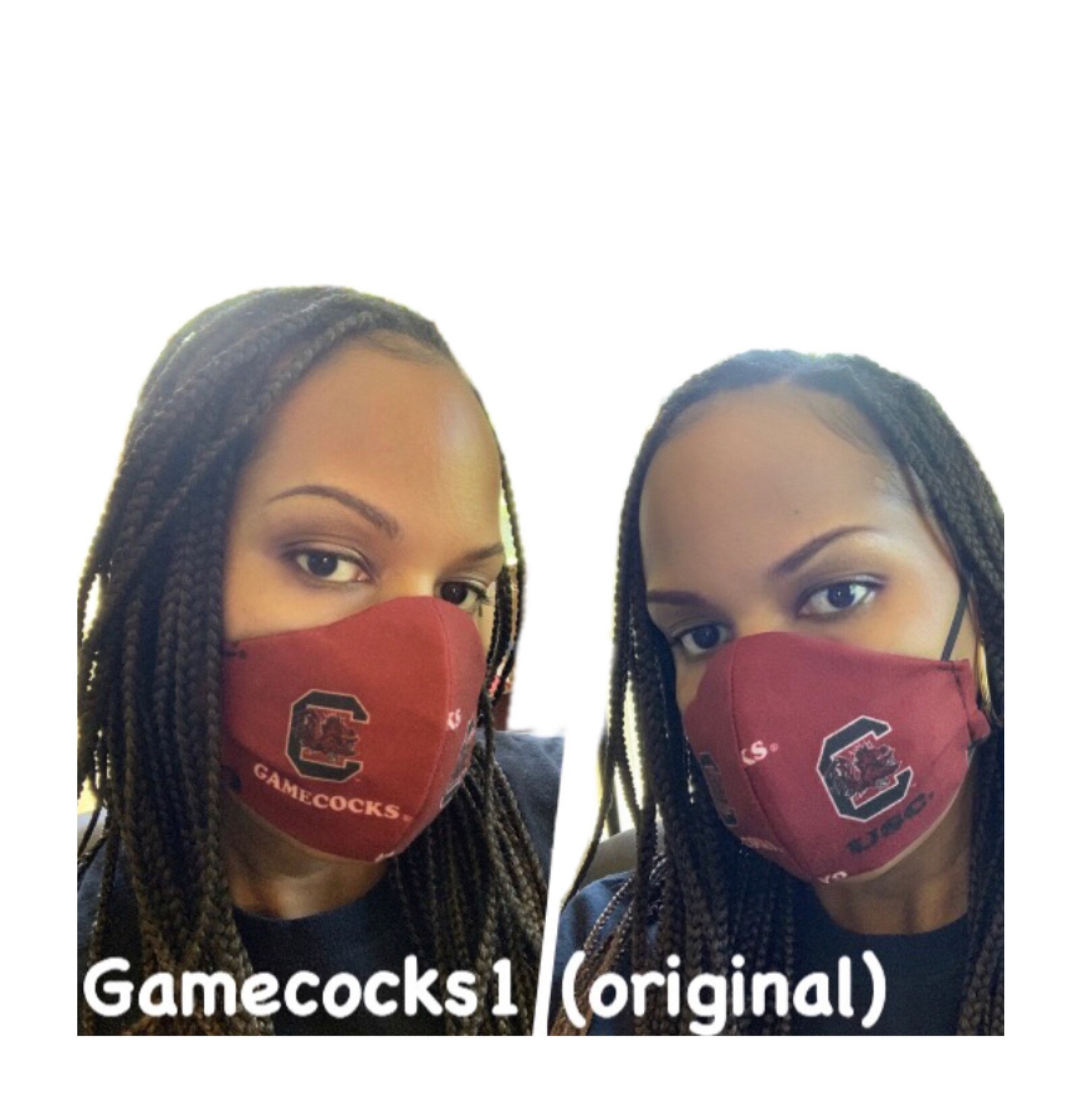 USC GAMECOCKS MASK Washable Fitted Face Cover Gift For | Etsy