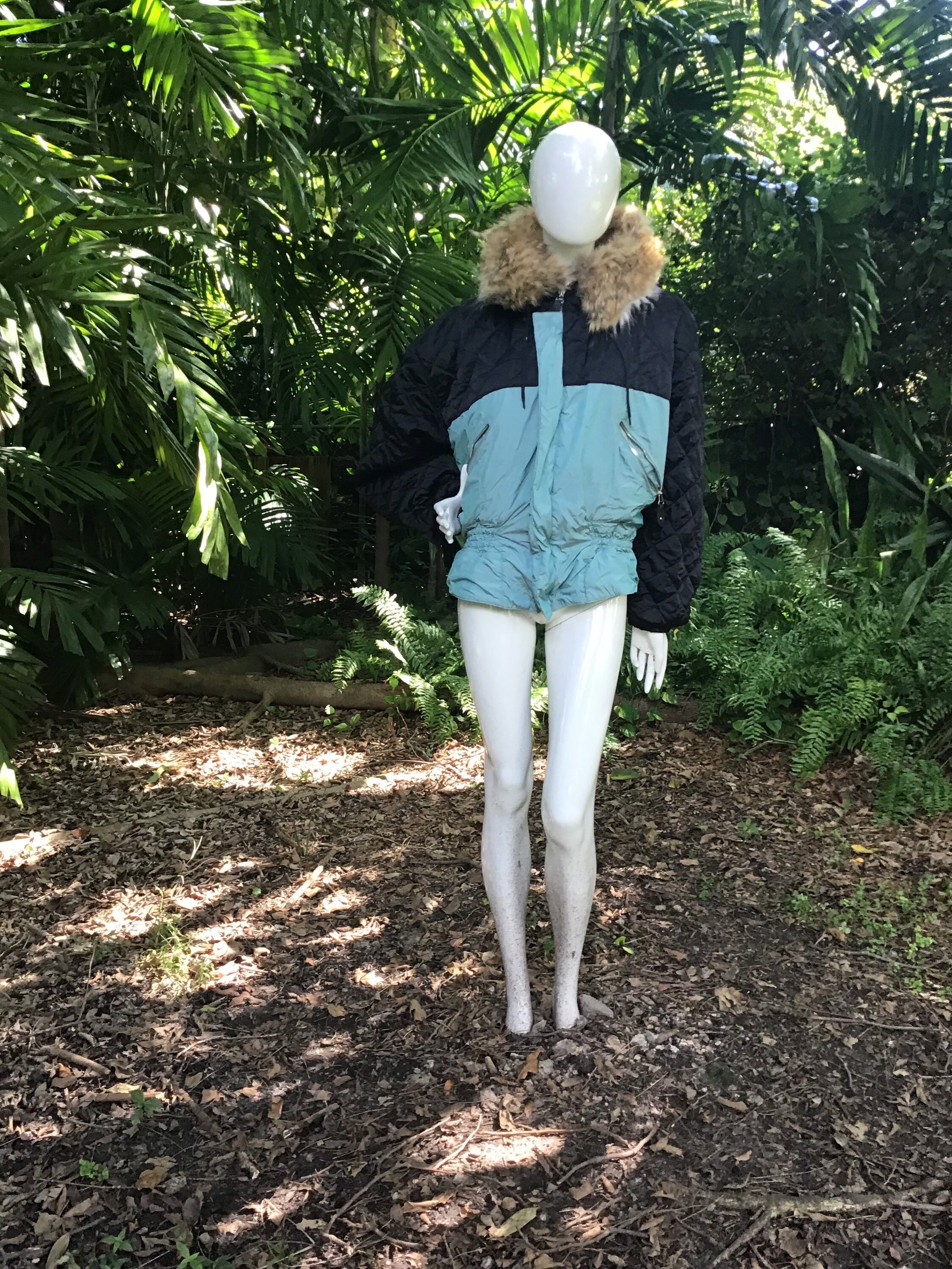Vintage Jett Set Quilted Warm Jacket - Etsy