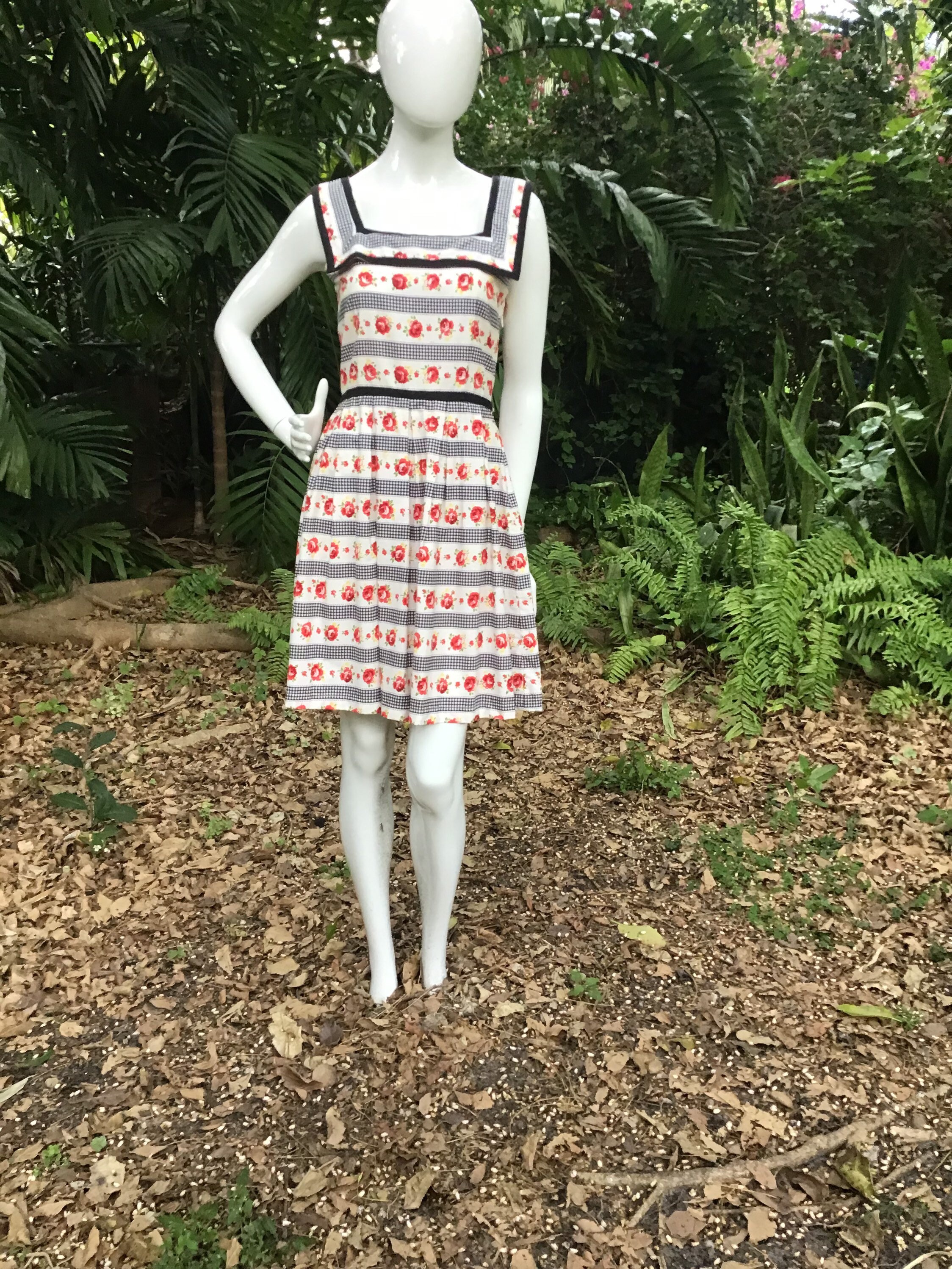 Vintage Trollied Dolly Cotton Dress - Etsy