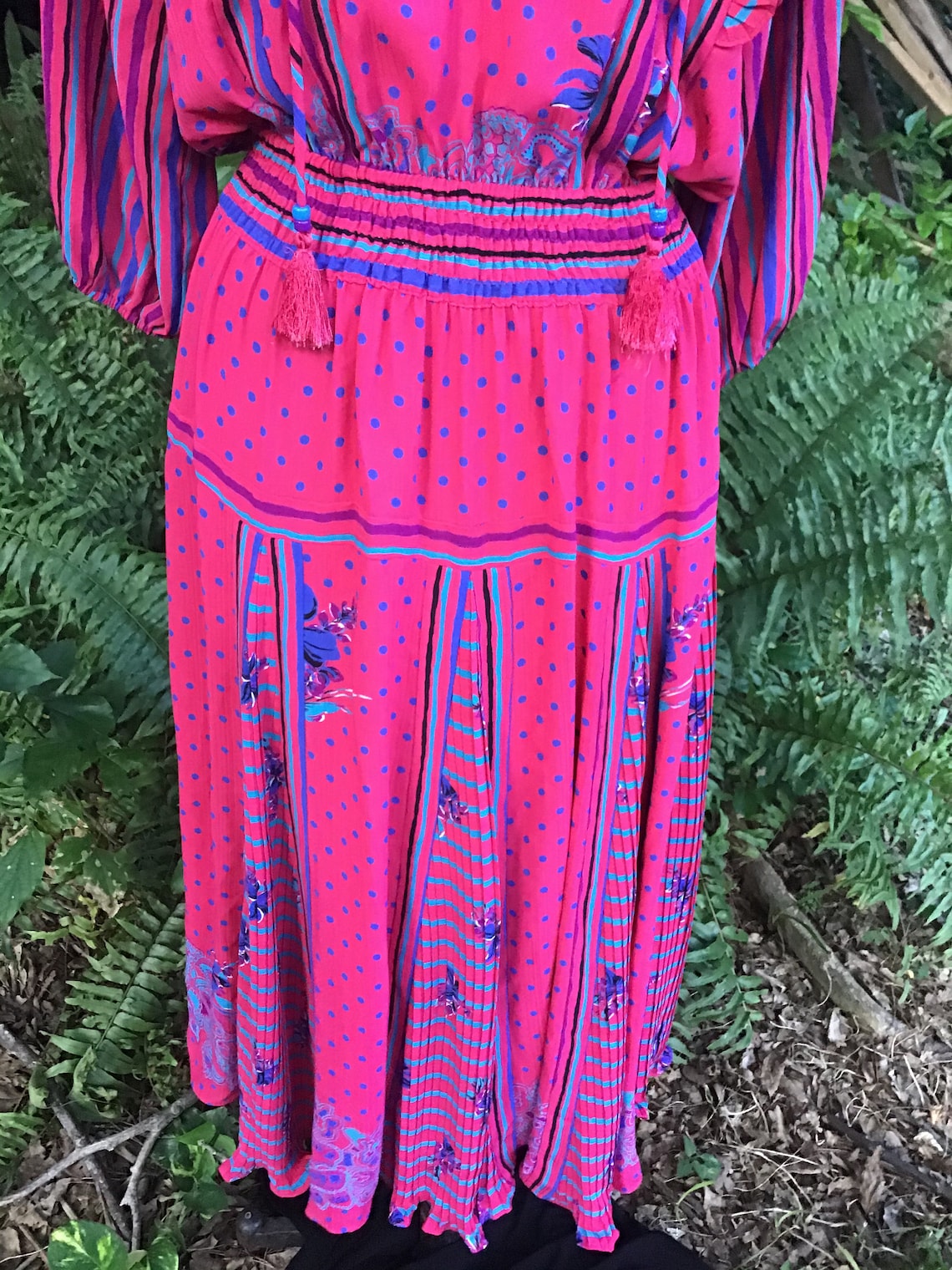 Vintage Diane Frey Signature Dress 1980s - Etsy