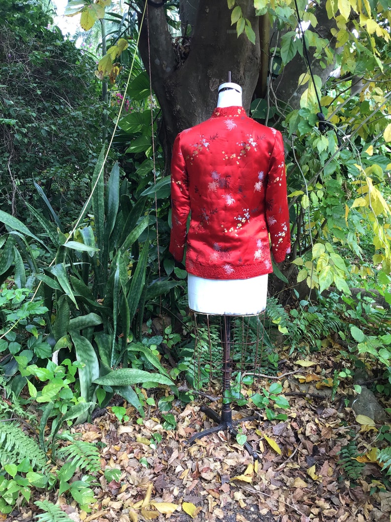 Vintage Chinese Padded Jacket - Etsy