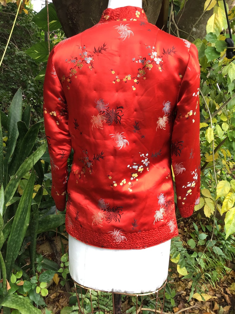 Vintage Chinese Padded Jacket - Etsy