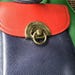 Vintage Tri Color Hand Bag - Etsy