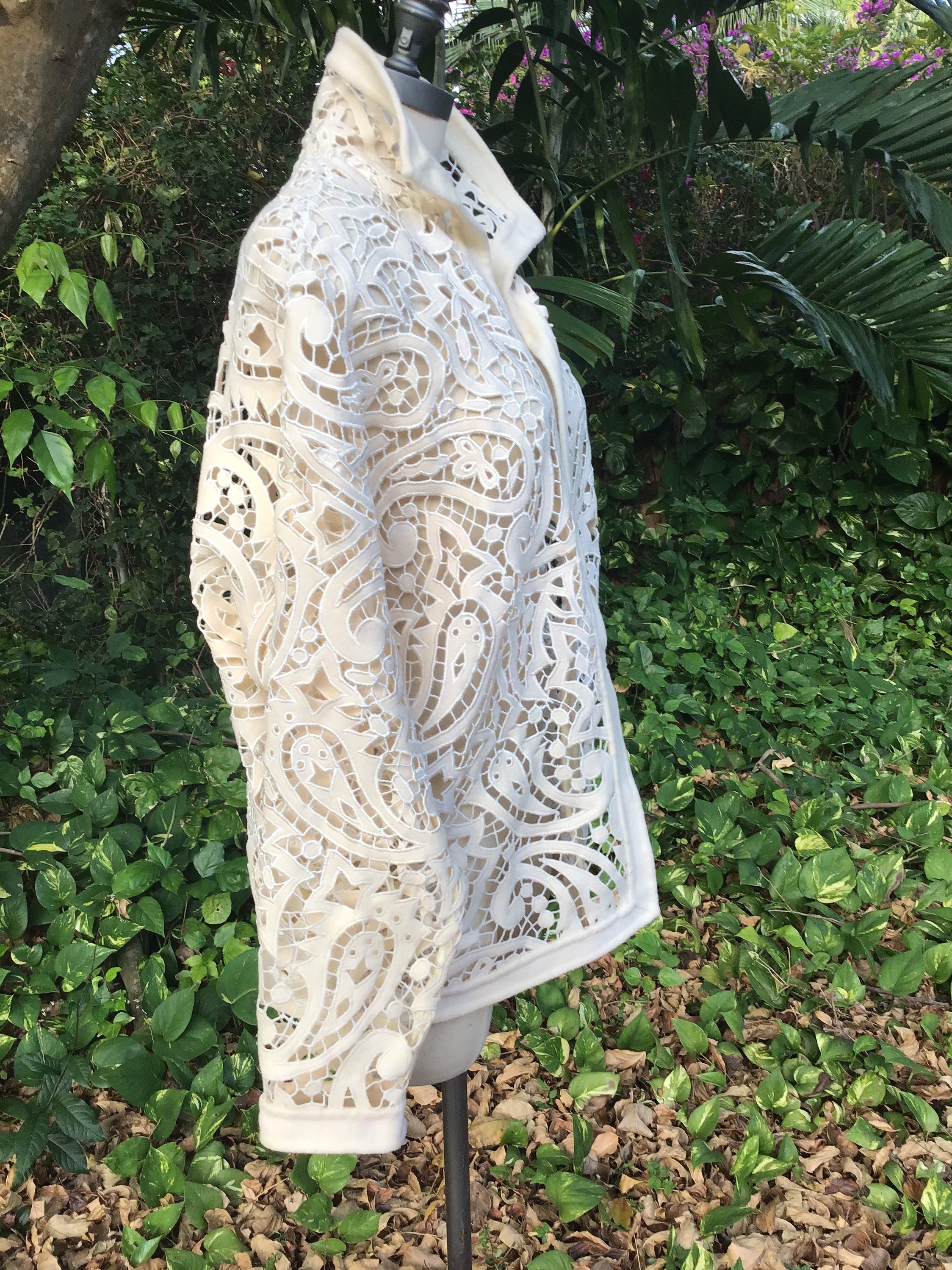 Vintage Lace Jacket - Etsy