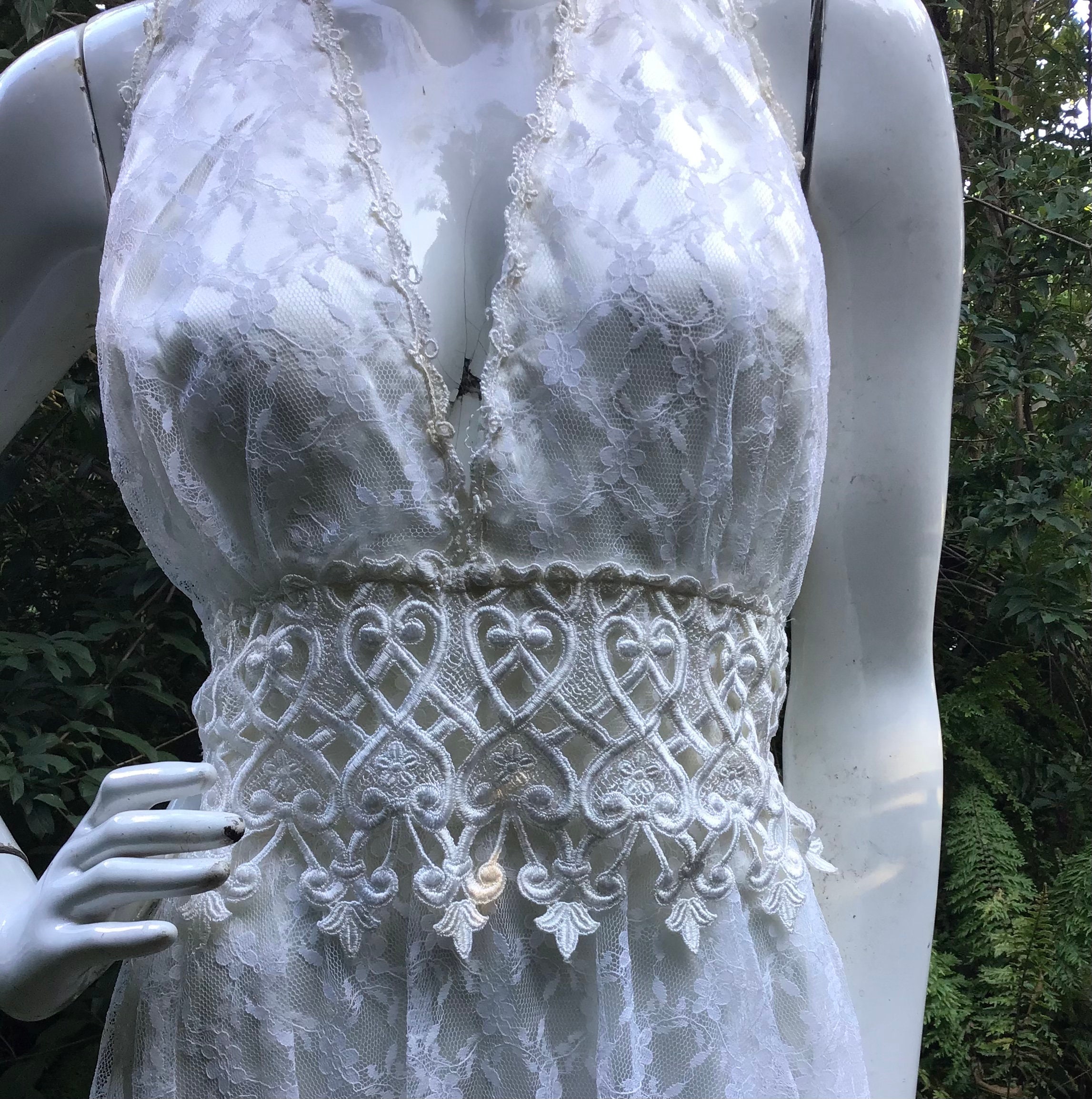 Vintage Lace 80s Dress Scot Mcclintock - Etsy