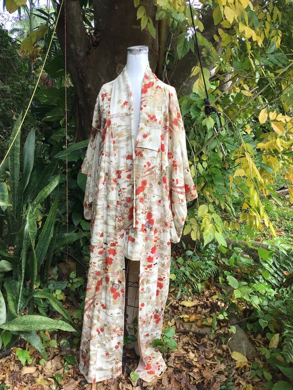 Vintage Japanese Robe - Etsy