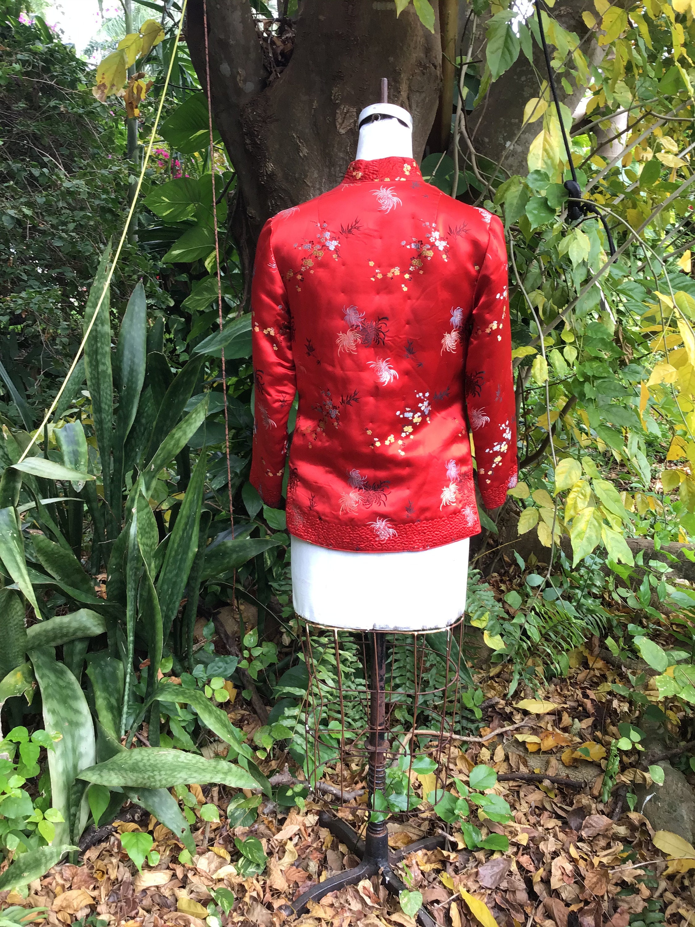 Vintage Chinese Padded Jacket - Etsy