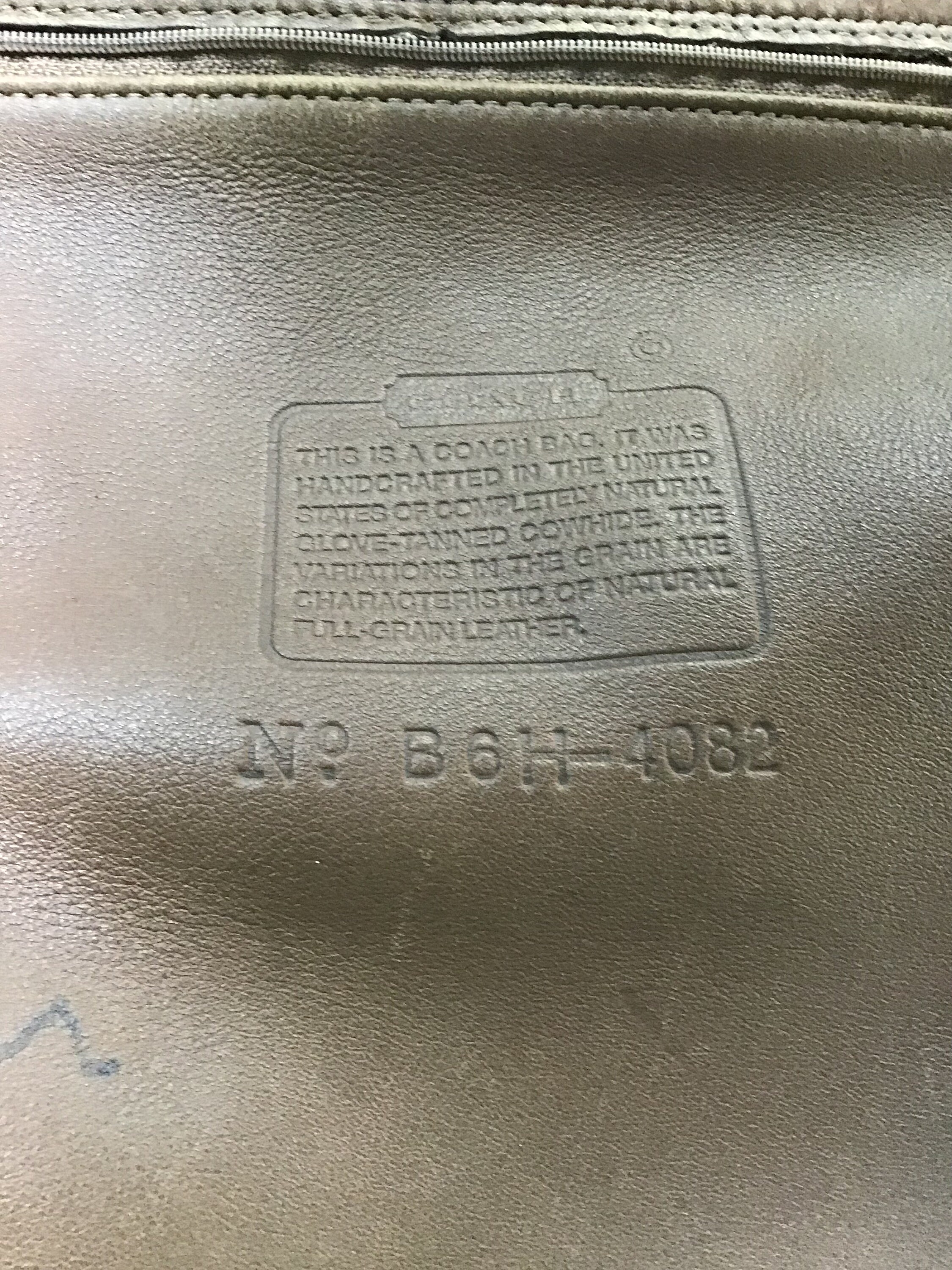Vintage Coach Tote 1990s Leather Bag - Etsy