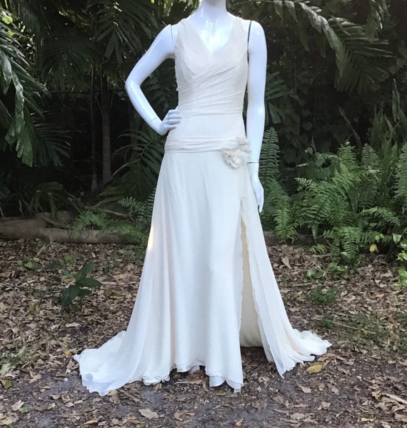 Gabriella Arango Haute Couture Strapless Dress - Gem