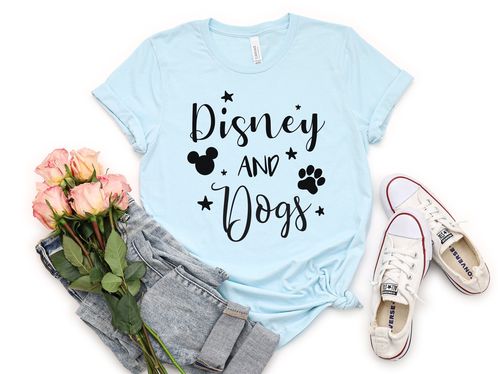 Disney and Dogs Shirt | Dog Mom Shirt | Cute Disney Shirt - Etsy