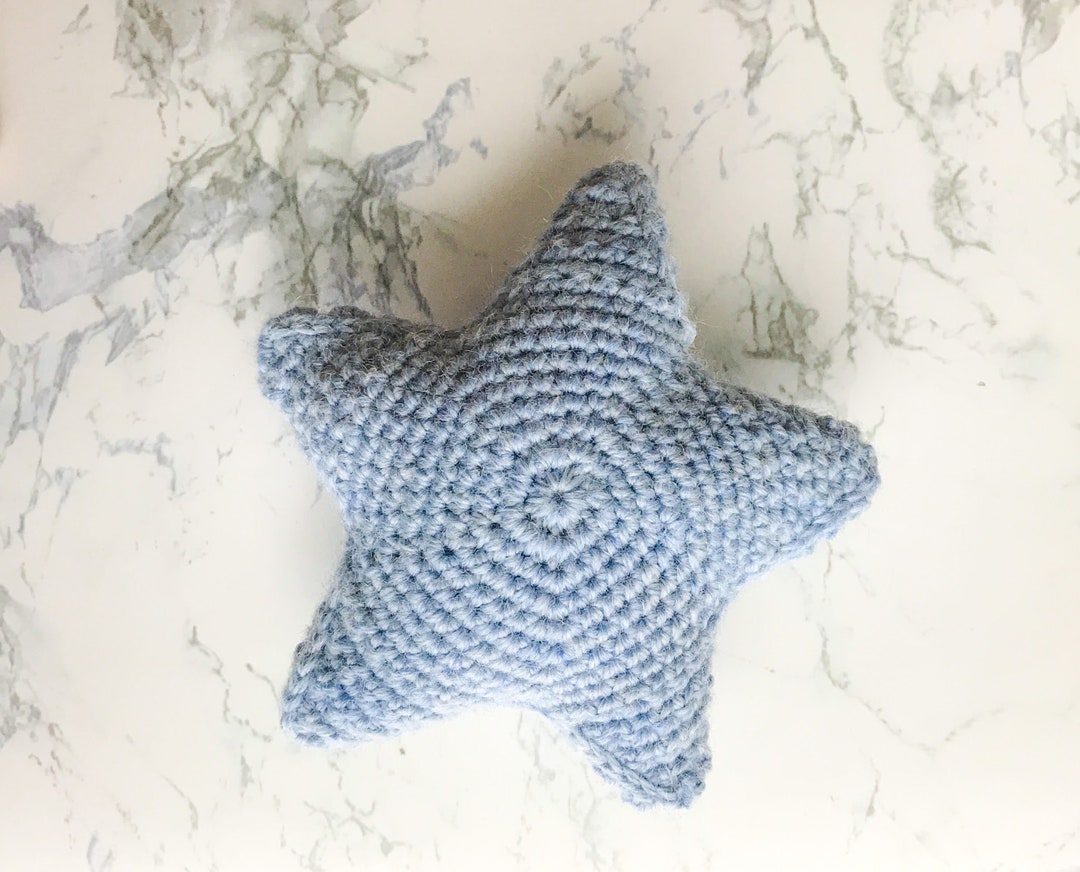Crochet Star Plushie/small Star Pillow/stuffie/plush/stuffed Star/toy ...