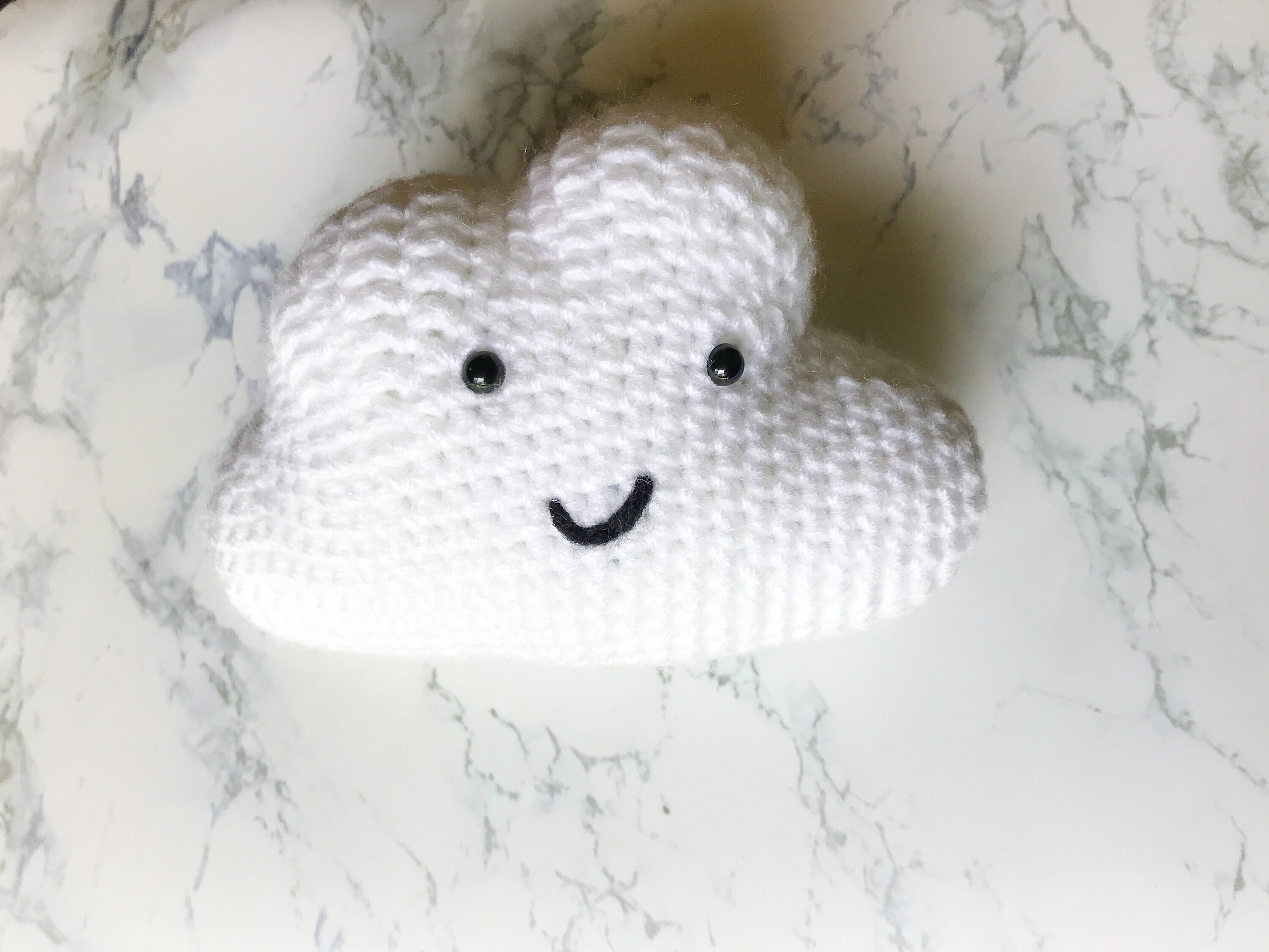 Knit Clouds Pillow Free Knitting Pattern | atelier-yuwa.ciao.jp