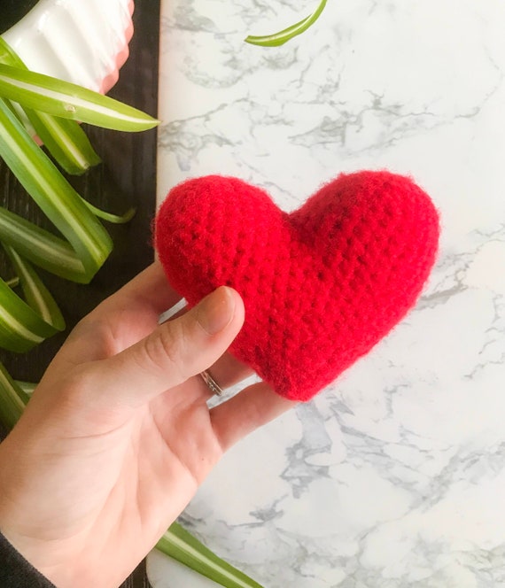 Stuffed Heart Plushie/small Heart Pillow/valentine's Day | Etsy