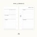 Mini 5 Weekly Printable Inserts / Weekly Planner / Agenda Printable ...