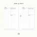 Mini 5 Daily Printable Inserts / Daily Planner / Agenda Printable ...
