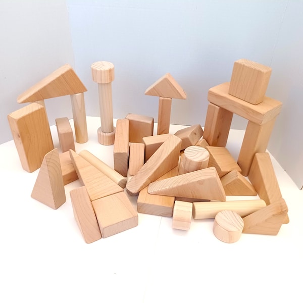Large Wooden Blocks - Etsy