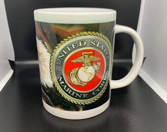 Marine Corps Coffee Mug - Etsy