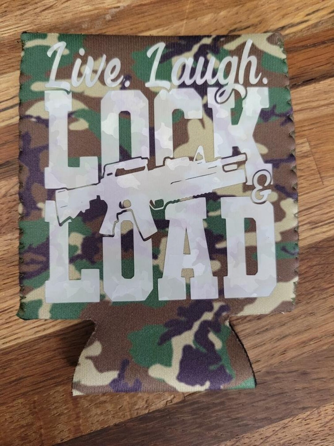 Live Laugh Lock Load with Gun - Etsy
