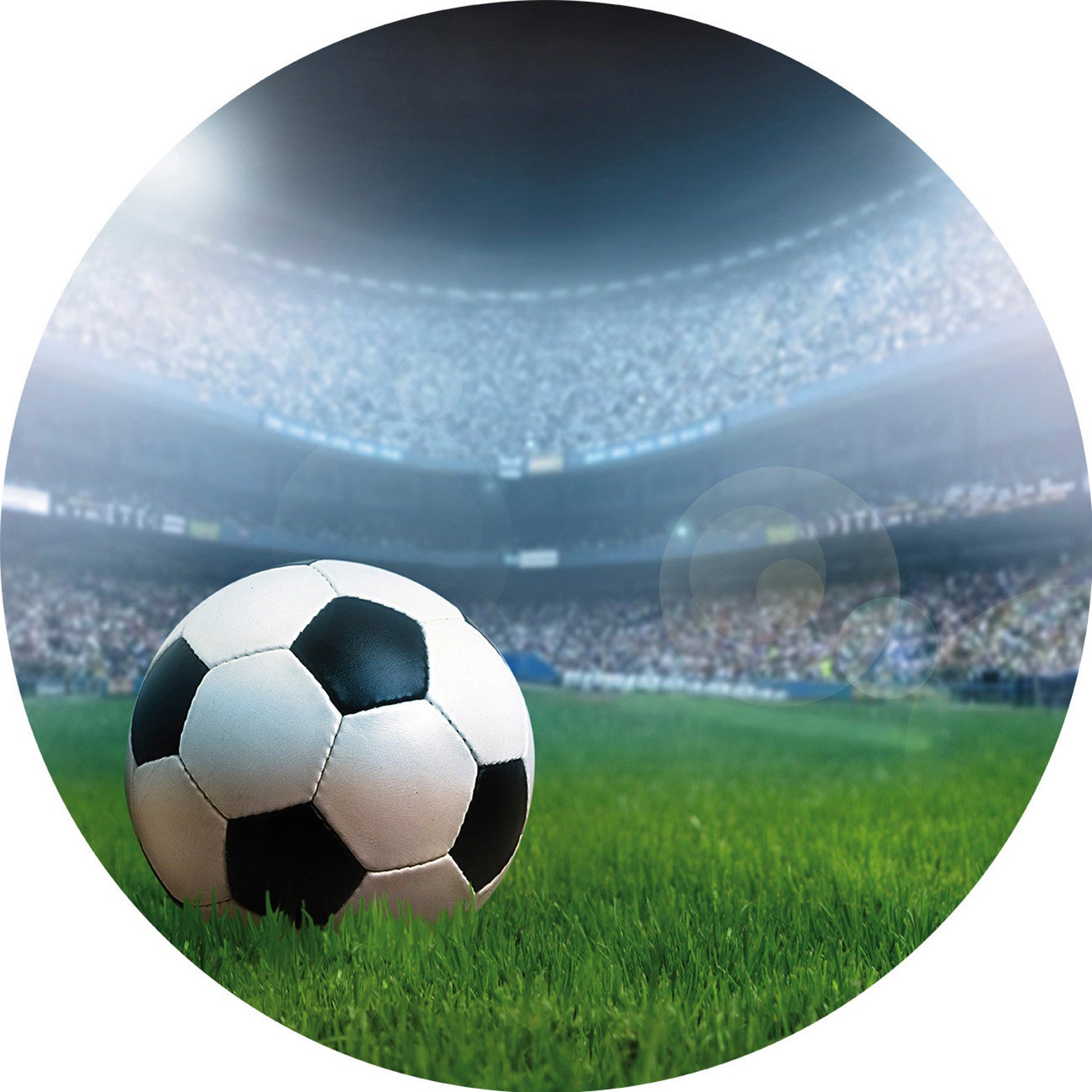 Circle Round Football Window Wallpaper Hole in the Wall 115 Cm Diameter ...