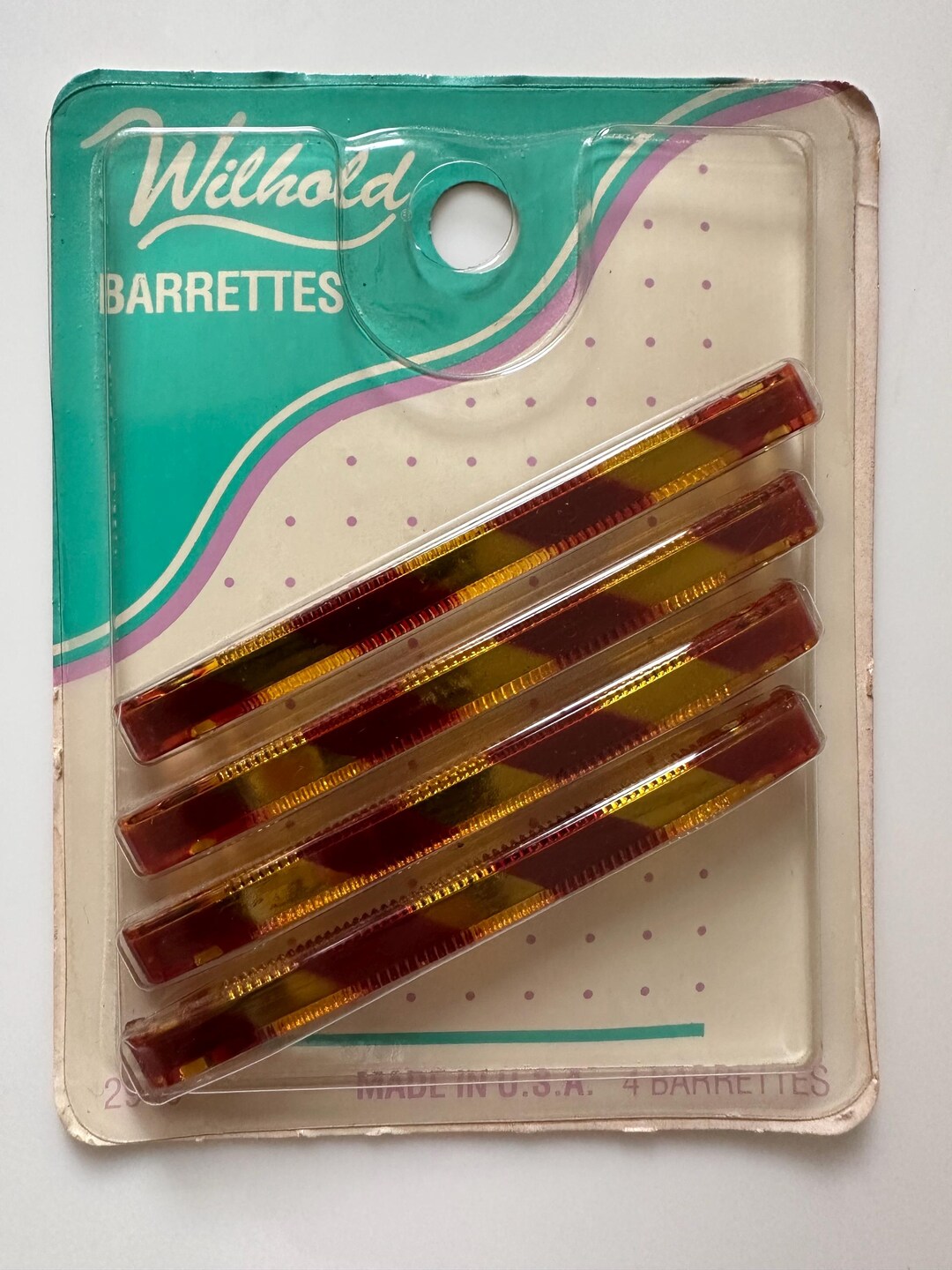 Wilhold Same as GOODY Vintage 3 Inch Nos Nib New Stay-tight Clasp 4 ...