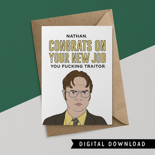 Funny Farewell Card - Etsy