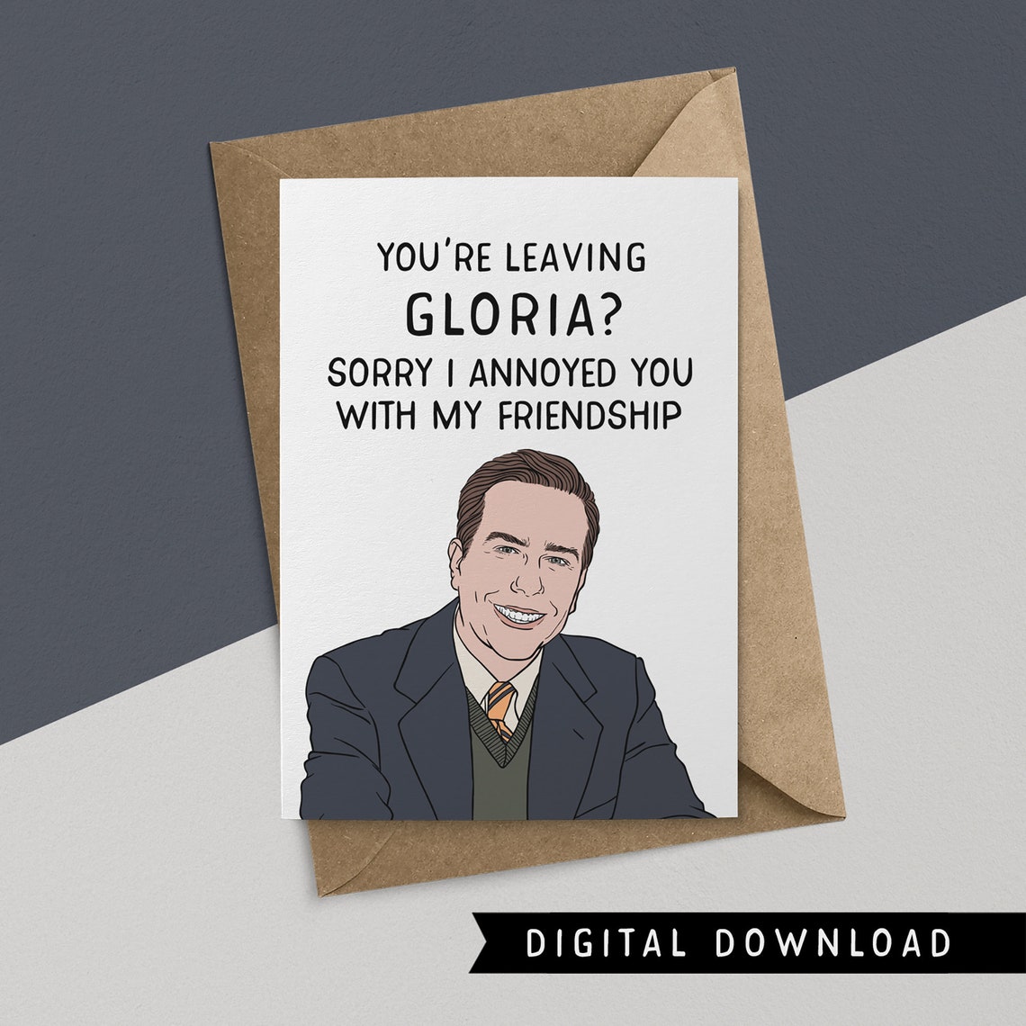 BUY 1 GET 1 FREE! Printable Goodbye – Instant Download – Andy Bernard ...